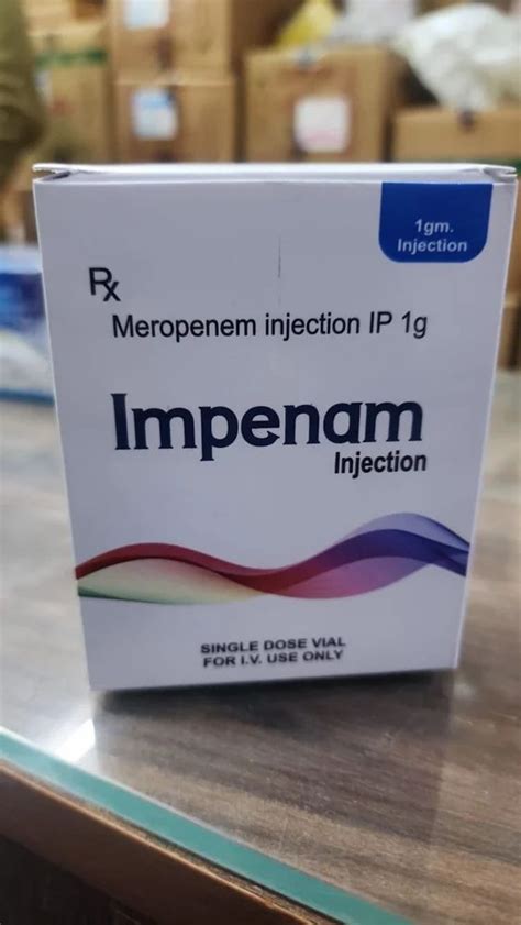 Meropenem 1gm Injection At Rs 185 Vial Inj Meropenem In Lucknow Id 2853453956873