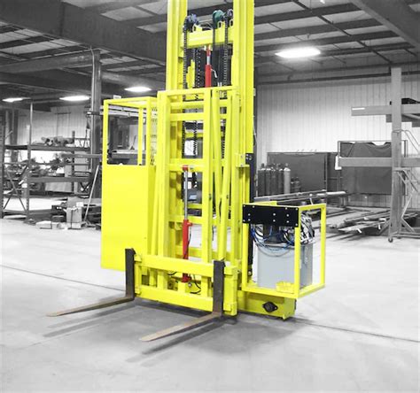 3 Axis Track Guided Material Handler Material Fork Lift Lpi Inc