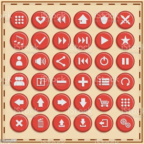 アイコンのセット Guiのベクターアート素材や画像を多数ご用意 Gui しずく アイコン Istock