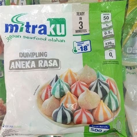 Jual Mitraku Dumpling Aneka Rasa 500gr Shopee Indonesia