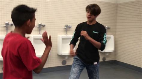 Insane Fight In The Restroom At Schoolnot Clickbait Youtube