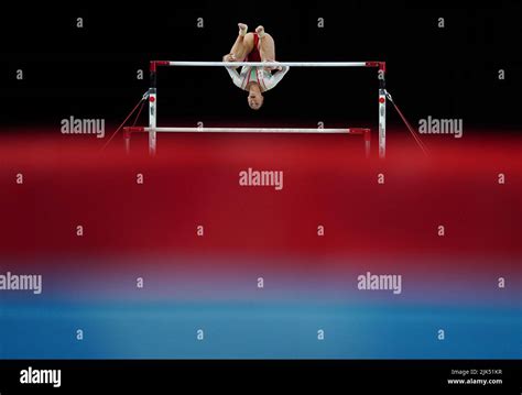 Wales Poppy Grace Stickler In The Women S Team Final And Individual Qualification Gymnastics At