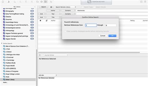 Online Search In Endnote X8 Mac Not Working Properly Endnote General