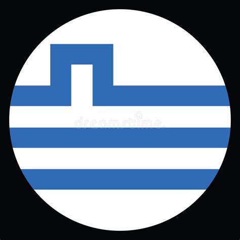 Circle Badge Podgorica Flag Button Vector Illustration Isolated Stock