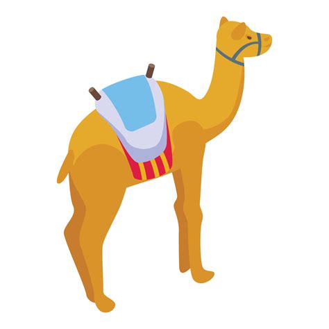 Camel Desert Icon Isometric Vector Arabian Tent Vector Art At Vecteezy