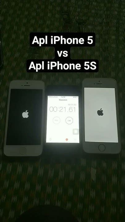Ifon 5 Vs Ifon 5s Youtube