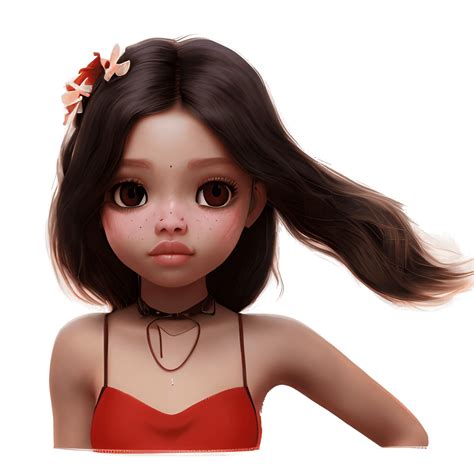 Beautiful Latina Girl · Creative Fabrica