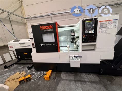 MAZAK QTE 200MSY SG Met 2x TOPlus 65 Mini Axfix BIS Specials