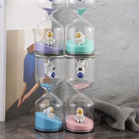 Badu Bg Цветен пясъчен часовник 5 минути 10 минути 30 минути пясъчни таймери за миене на зъби от