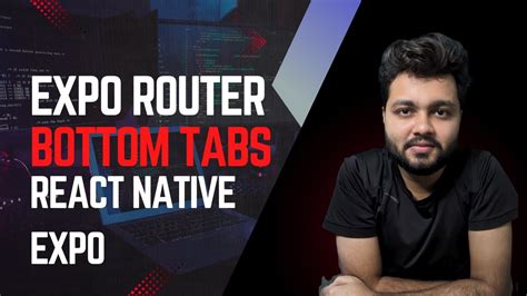 master expo router bottom tab navigation in react native expo beginner s guide youtube