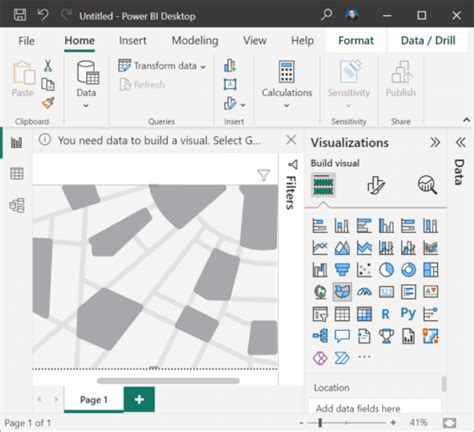 power bi map and filled map aren t enabled for your org microsoft