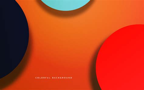 Abstract Overlap Layer Circle Colorful Background Vector Vector Art At Vecteezy