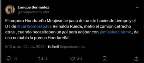 Perro Bermúdez Defendió El Arbitraje Del Partido Entre Honduras Y