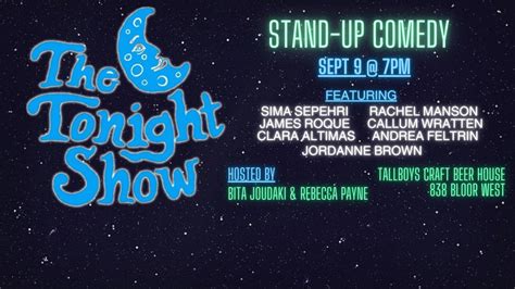 A Stand Up Comedy Showcase The Tonight Show