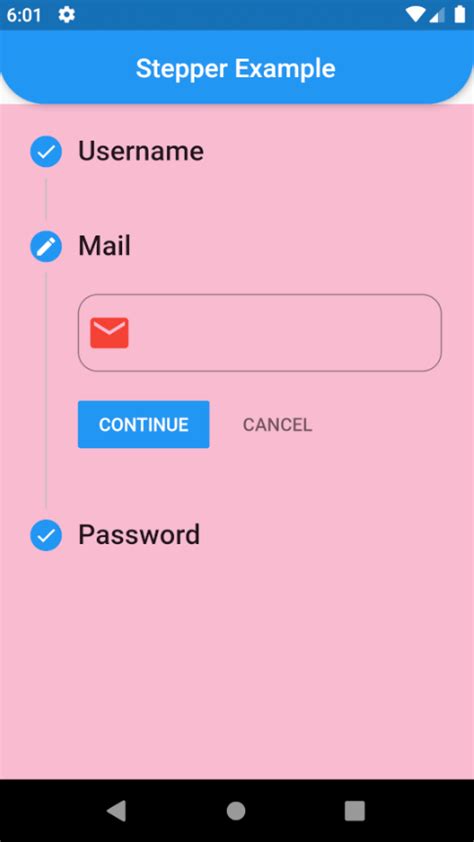Github Kadirbekarflutter Stepper I Designed A Stepper With Validation