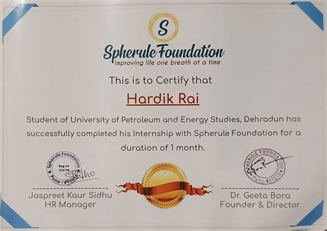 Hardik Rai On Linkedin Internship Socialimpact Communityservice