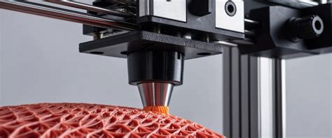 Closeup Of A High Tech 3d Printer Creating Intricate Designs With Precision Premium Ai