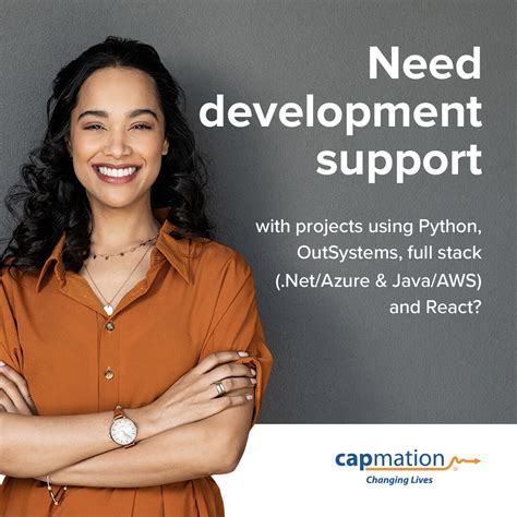 Capmation Inc On Linkedin Python Outsystems Fullstack React
