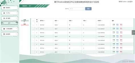 基于springbootvue公交路线查询系统app的设计与实现公交车线路查询系统设计与实现 Csdn博客