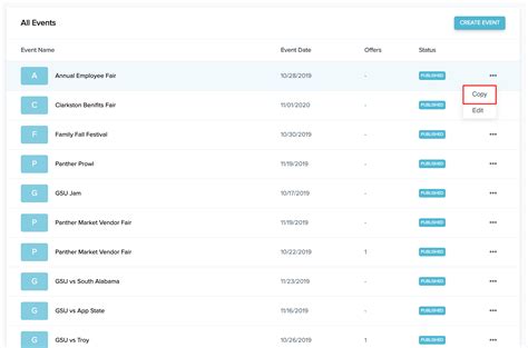 How To Duplicate Events
