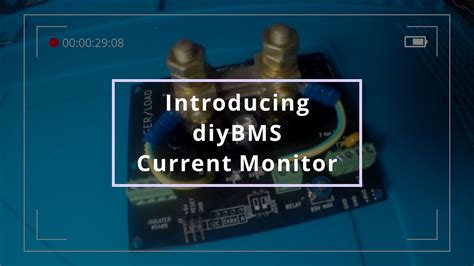 Current Monitor Shunt Launch Video DiyBMS YouTube