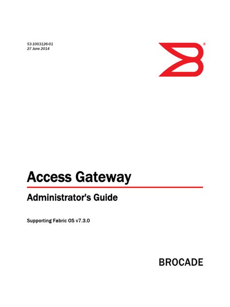 dell brocade 7 3 0 access gateway administrator s guide pdf network switch command line