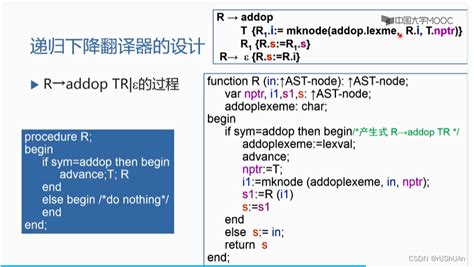 编译原理15：s 属性文法、l 属性文法、翻译模式、递归下降翻译器编译原理s属性与l属性 Csdn博客