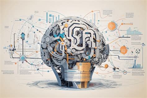 Premium Ai Image Data Visualization Complex Information Network
