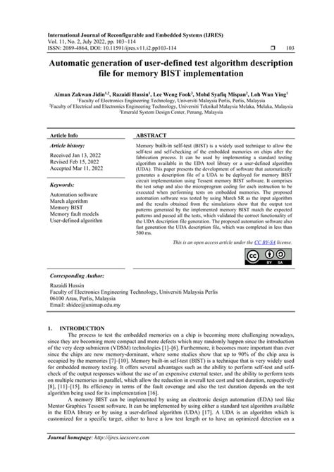 Automatic Generation Of User Defined Test Algorithm Description File