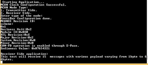 Rtostda2pxevm Mcan Loopback Example In Processor Sdk 0302 Processors Forum Processors