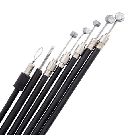 Cable Kit SIP PREMIUM With PTFE Sleeve Black Steel Zinc Plated 2xgear 1xclutch 1xthrottle