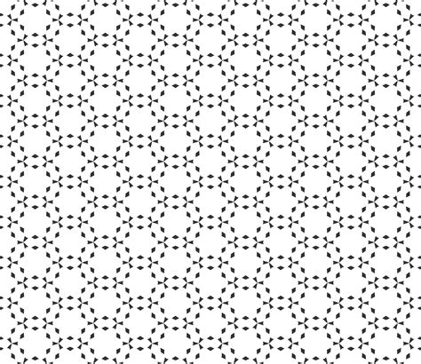 Abstract Geometric Seamless Pattern Repeating Geometric Black And White Texture Geometric
