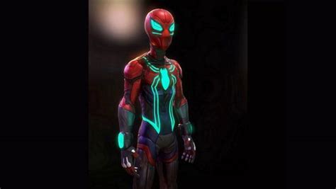 مدل سه بعدی مرد عنکبوتی اسپایدرمن Cyberpunk Spiderman مغزابزار