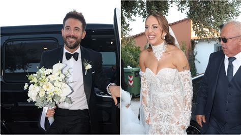 Γιώργος Λιβάνης Ανδρομάχη Δημητροπούλου Οι πρώτες φωτογραφίες από τον γάμο τους