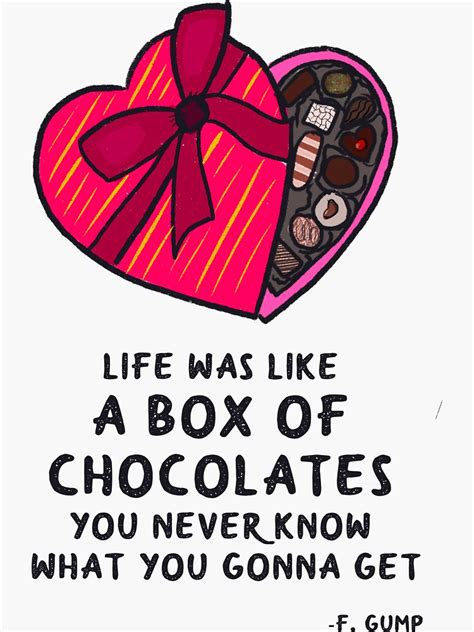 Forrest Gump Box Of Chocolates Saying