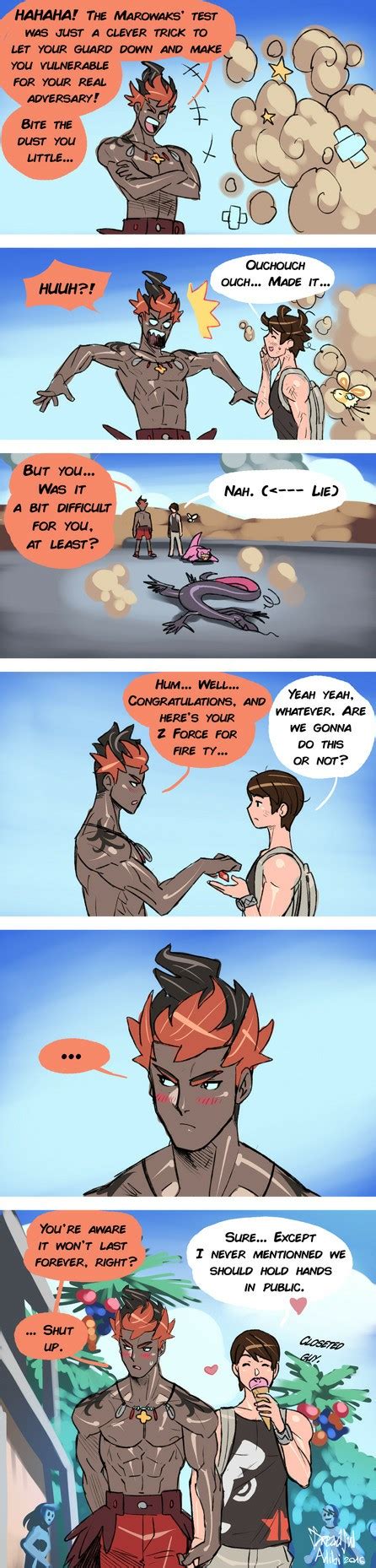 Kiawe Pokemon Pokemon Go Comics Pokemon Ships Pokemon Memes Pokemon