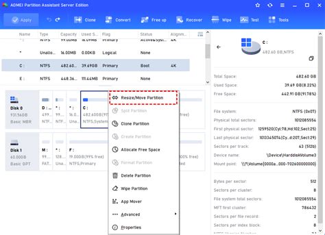 3 Steps Move Partition In Windows Server 2008 To Extend Partition