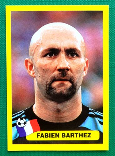 2002 Navarrete Korea Japan World Cup FIFA Face CROMO 009 FABIEN