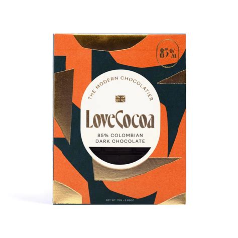 85 Dark Chocolate Bar Love Cocoa By James Cadbury