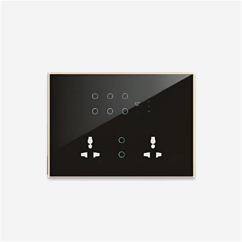 Orlo Designer Touch Switch Fan Socket Smartco