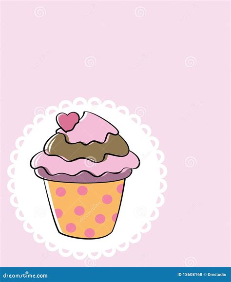 Retro Set Cupcake 30s Cartoon Mascots Characters
