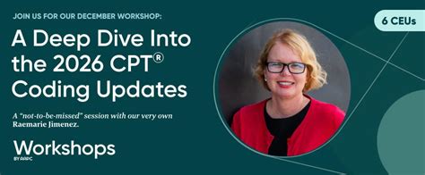 Deep Dive Into The 2026 Cpt® Coding Updates Aapc