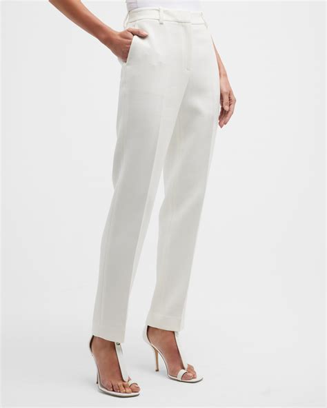 Womens Crepe Pants Neiman Marcus