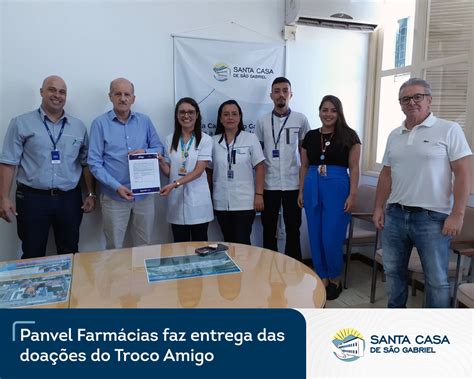 Panvel Farmácias Faz Entrega Das Doações Do Troco Amigo Irmandade Da