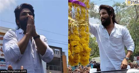 అల్లు అర్జున్ కి షాకిచ్చిన పోలీసులు ఏమైందంటే Filmy Focus