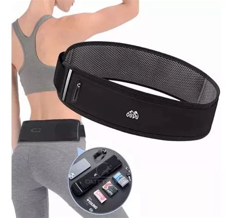 Cangurera Deportiva Con Cintur N El Stico Para Correr Gym Meses Sin Inter S