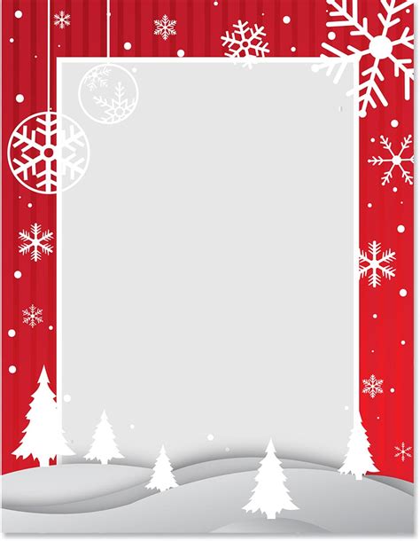 X Christmas Border