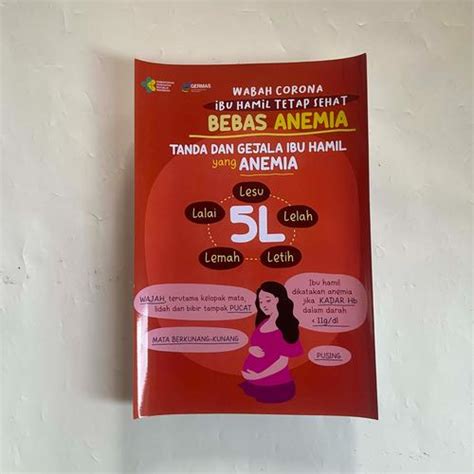 Jual Poster Anemia Tanda Dan Gejala Ibu Hamil Anemia Poster
