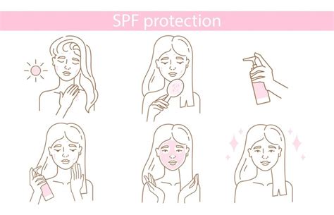 Premium Vector | Spf protection concept