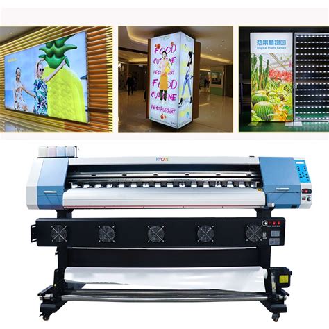 1 8m Wide Format Double Head I3200 Eco Solvent Canvas Printer Eco Solvent Printer And Canvas